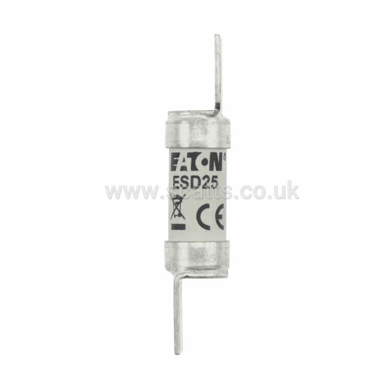 ESD25 | COOPER BUSSMANN | 25A F2 GG OFFSET BLADEFUSE 550