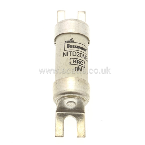 NITD20M32 | COOPER BUSSMANN | 32A A1 GM OFFSET TAG FUSE 415V