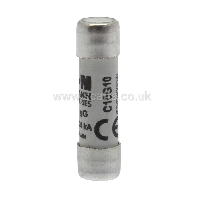 C10G10 | COOPER BUSSMANN | 10A 10X38MM GL HRC FUSE 500V