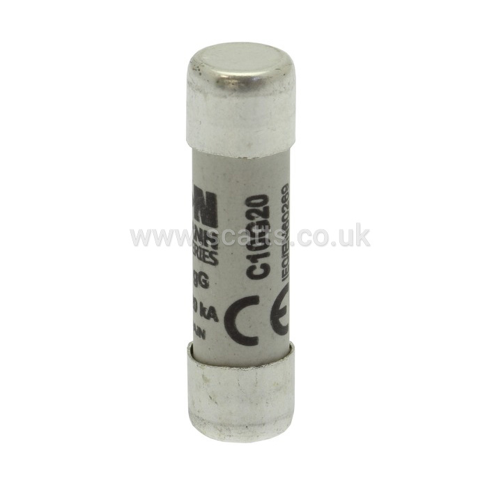 C10G20 | COOPER BUSSMANN | 20A 10X38MM GL HRC FUSE 500V
