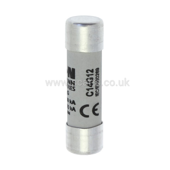 C14G12 | COOPER BUSSMANN | 12A 14X51MM GL HRC FUSE 690V