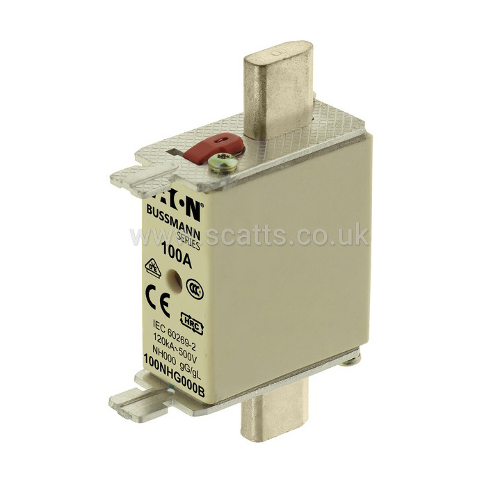 100NHC00 | COOPER BUSSMANN | 100NHG000B | 100A NH000 FUSE