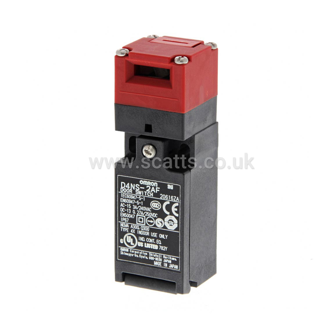 D4NS-4DF | OMRON | 163560 / D4NS0016F | SAFETY I/LOCK SW.2NC 1XM20