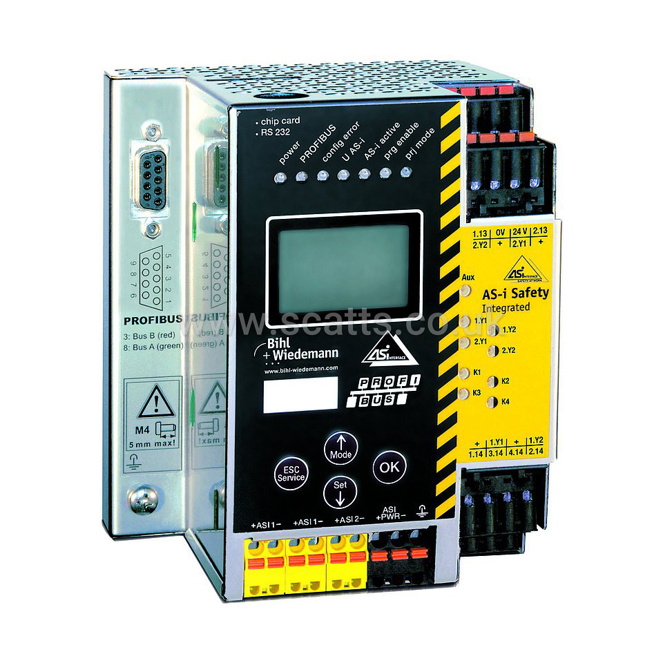 BWU2004 | BIHL & WIEDEMANN | PROFIBUS GATEWAY+SAFETY MONITOR