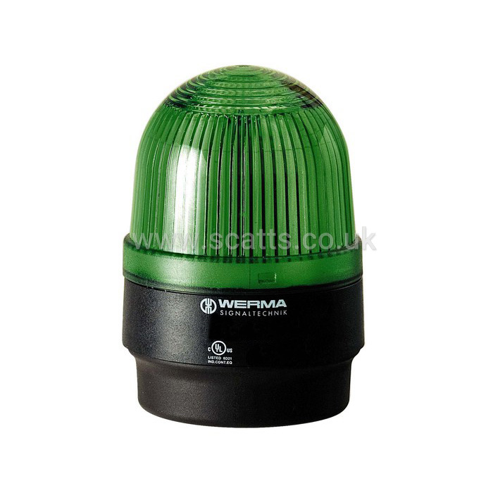 201.200.67 | WERMA | B/MOUNTING LED BEACON GREEN 115V AC