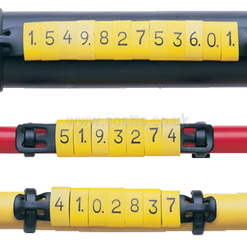 1132/BOX | CRITCHLEY | K TYPE MARKER CARRIER STRIP - 65MM LONG FOR UP ...