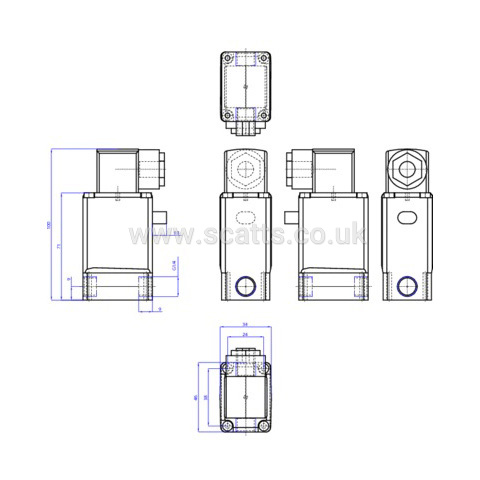 0330/020293 | BURKERT FLUID CONTROLS | 00020293 | 2/2 N/C G1/4" BRASS ...