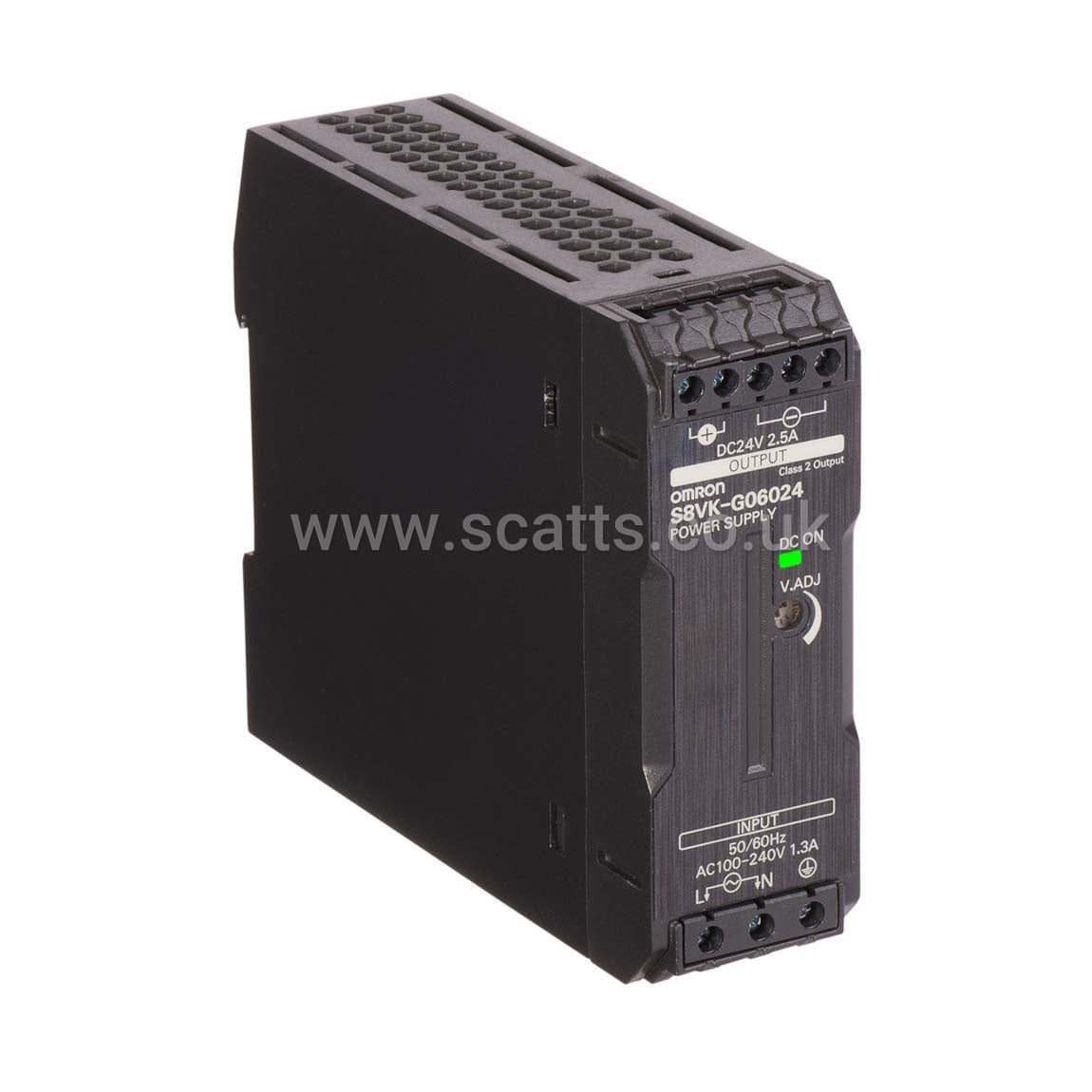 S8VK-G06024 | OMRON | 374171 / S8VK1007M | 1PH SWITCH MODE PSU 2.5A@24DC