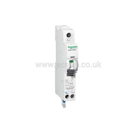 A9D11816 | SCHNEIDER MERLIN GERIN | IC60H-RCBO-C116 | IC60 1P 16A TYPE C RCBO 30MA