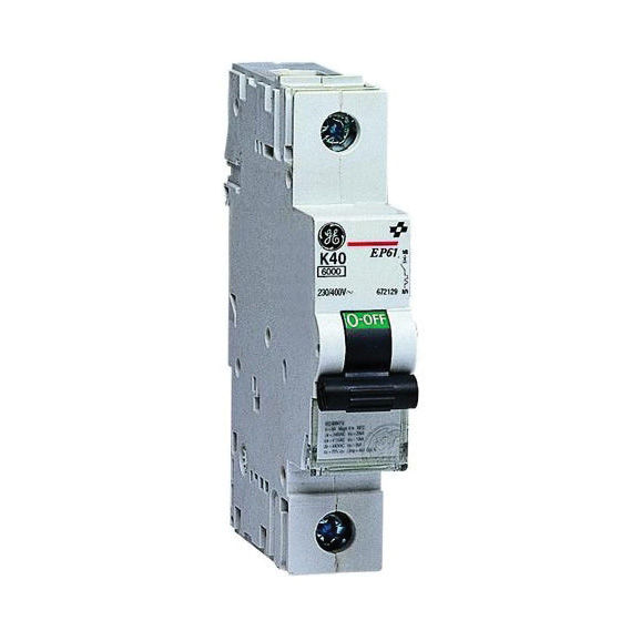EP61D16 | GE POWER | 566534 | 1P TYPE D MCB 16A