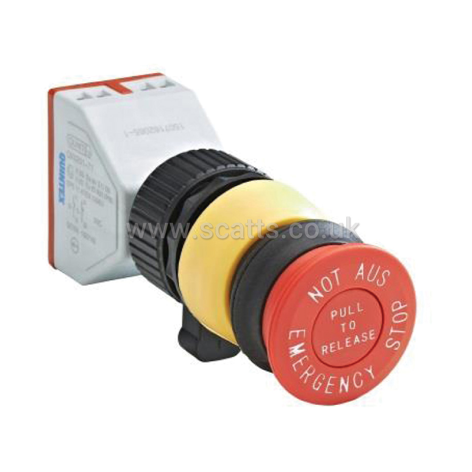 QX-0201-P3-750 | QUINTEX | SERIES QX-0201, EXDE PANEL MUSHROOM HEAD PUSH BUTTON - STAYPUT ...