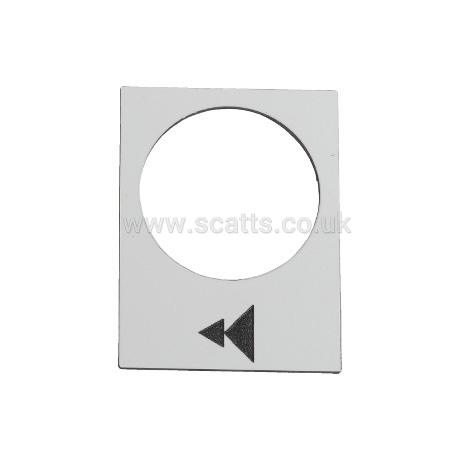 ZB2BY4903 | SCHNEIDER TELEMECANIQUE | LEGEND PLATE RAISE SLOW FAST