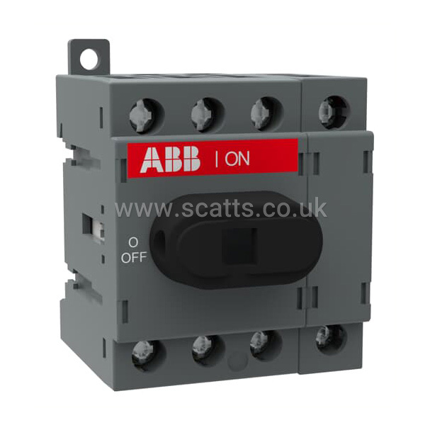 OT16F4N2 | ABB | 1SCA104829R1001 | 16A LOAD BREAK SWITCH BODY 4P