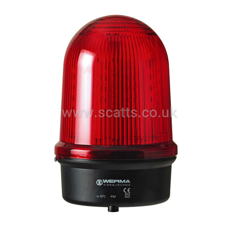 280.100.68 | WERMA | LED BEACON RED 230V AC