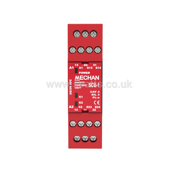 SCU1-24DC | MECHAN CONTROLS | 340.000 | SAFETY CONTROL UNIT 24V DC