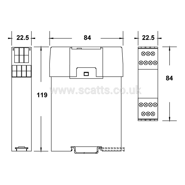 SCU1-24DC | MECHAN CONTROLS | 340.000 | SAFETY CONTROL UNIT 24V DC