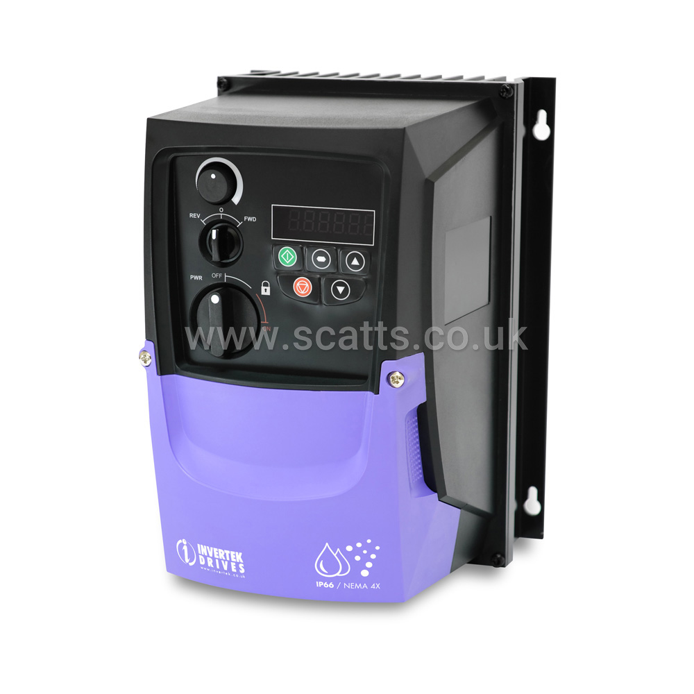 ODE-2-12037-1KB1Y-01 | INVERTEK DRIVES | OPTIDRIVE E2, 0.37 kW, 4.3 A ...