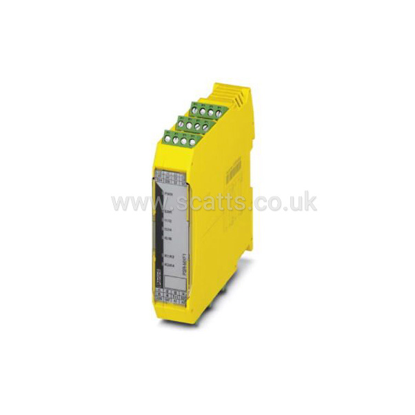 2902725 | PHOENIX CONTACT | PSR-SCP- 24DC/MXF1/4X1/2X2/B | 3 FUNCTION SAFETY RELAY 24V DC