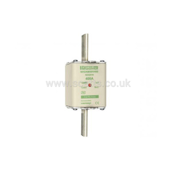 NH2AM50V400 | FERRAZ MERSEN | N232519 | 400A 500V AM SIZE NH2 FUSE