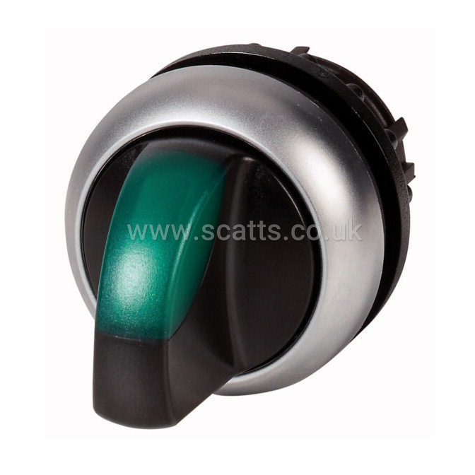 M22-WLKV-G | EATON MOELLER ELECTRIC | 284395 | GREEN ILL.SELECTOR SWITCH 2POS