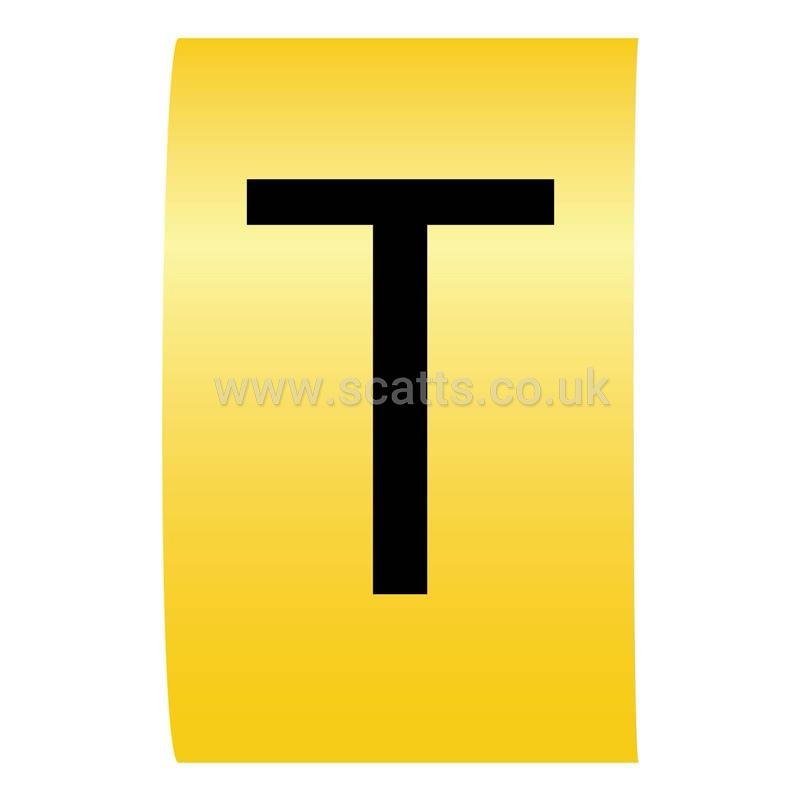 K65BY/T/RL | CRITCHLEY | 13611/T / K65 B/Y T | K TYPE CABLE MARKER FOR ...