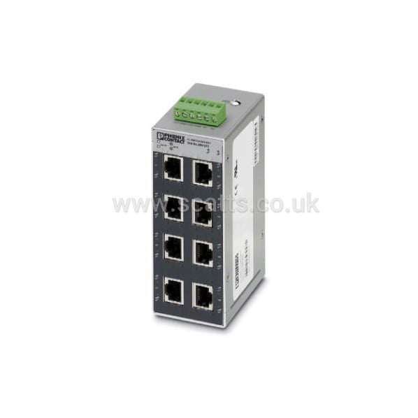 2891020 | PHOENIX CONTACT | FL SWITCH SFN 8TX-24VAC | 8TX PORT ...