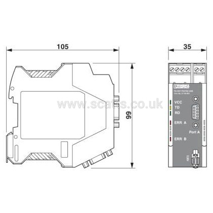 2708863 | PHOENIX CONTACT | PSI-REP-PROFIBUS/12MB | PSI-REP-PROFIBUS ...