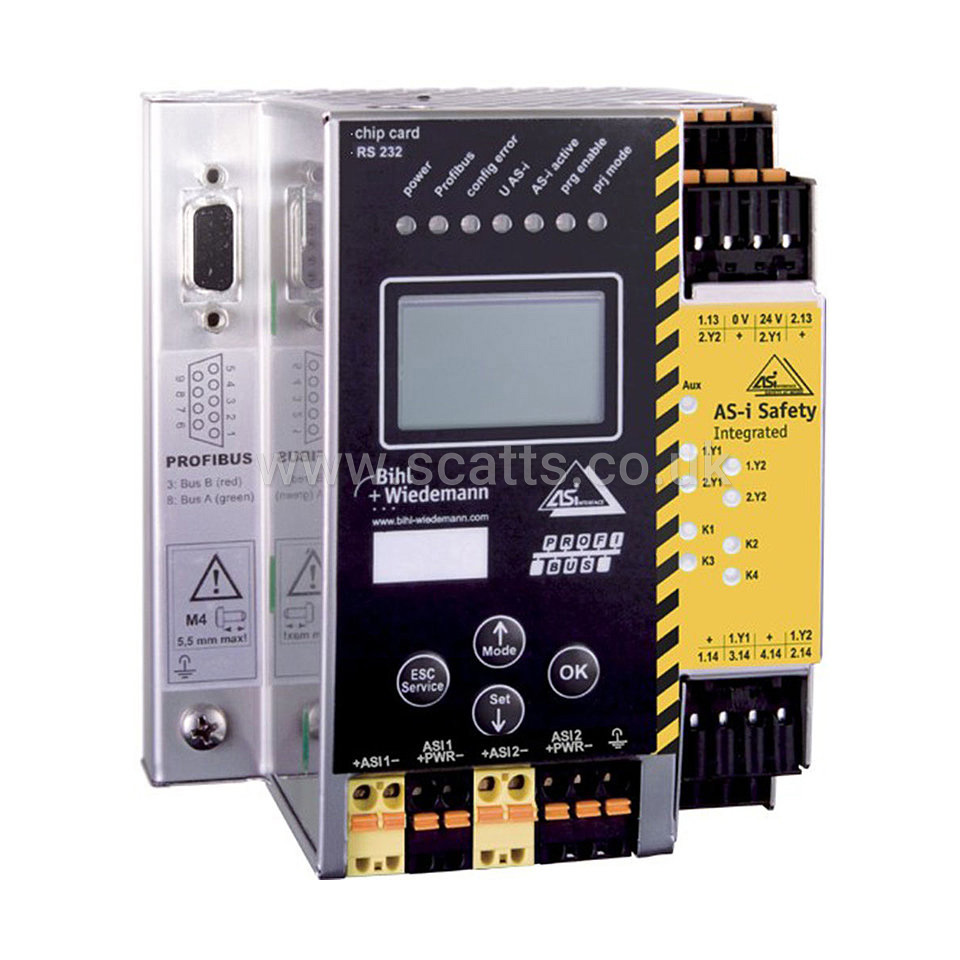 BWU2535 | BIHL & WIEDEMANN | PROFIBUS GATEWAY+SAFETY MONITOR