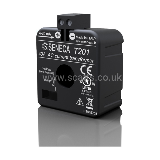 T201 | SENECA | AC/DC TRANSDUCER 40A/4-20MA