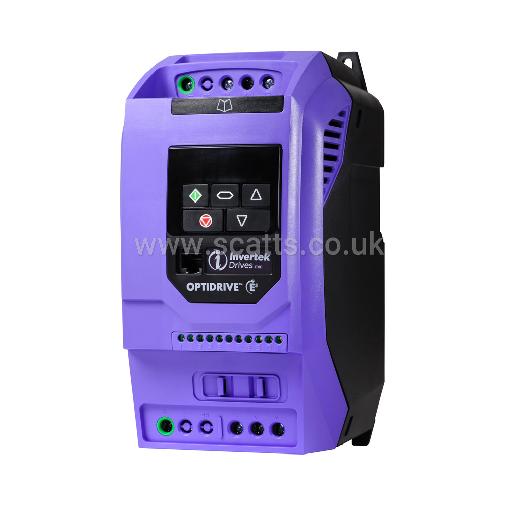 ODE-3-240058-3F42 | INVERTEK DRIVES | OPTIDRIVE E3, 2.2 kW, 5.8 A, IP20 ...