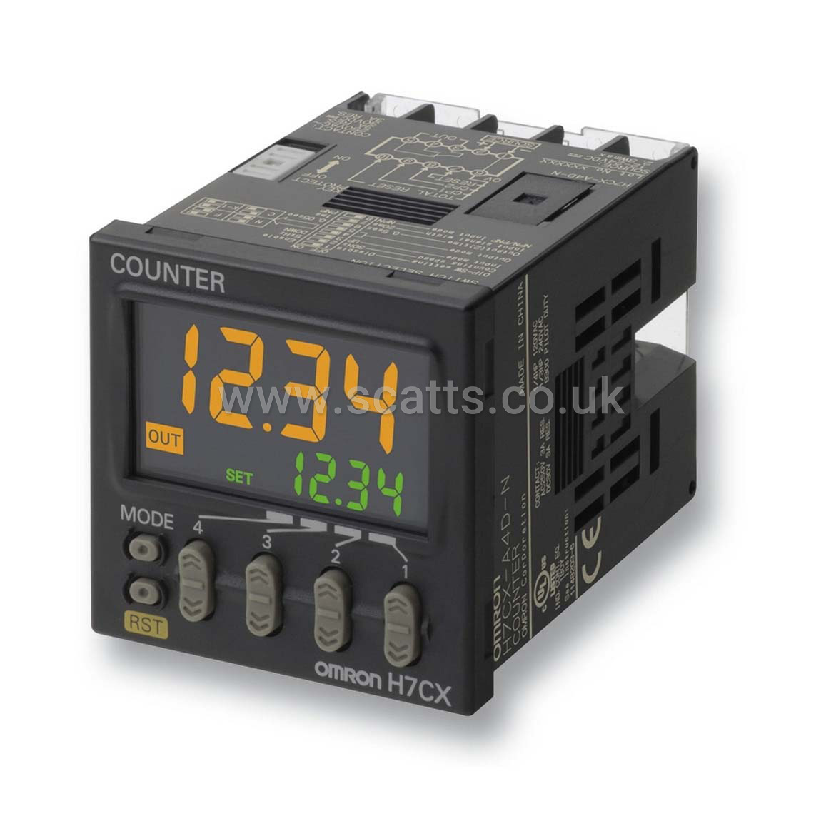 H7CX-AWSD1-N | OMRON | 668591 | COUNTER 6DIGIT (TRANS) 24ACDC