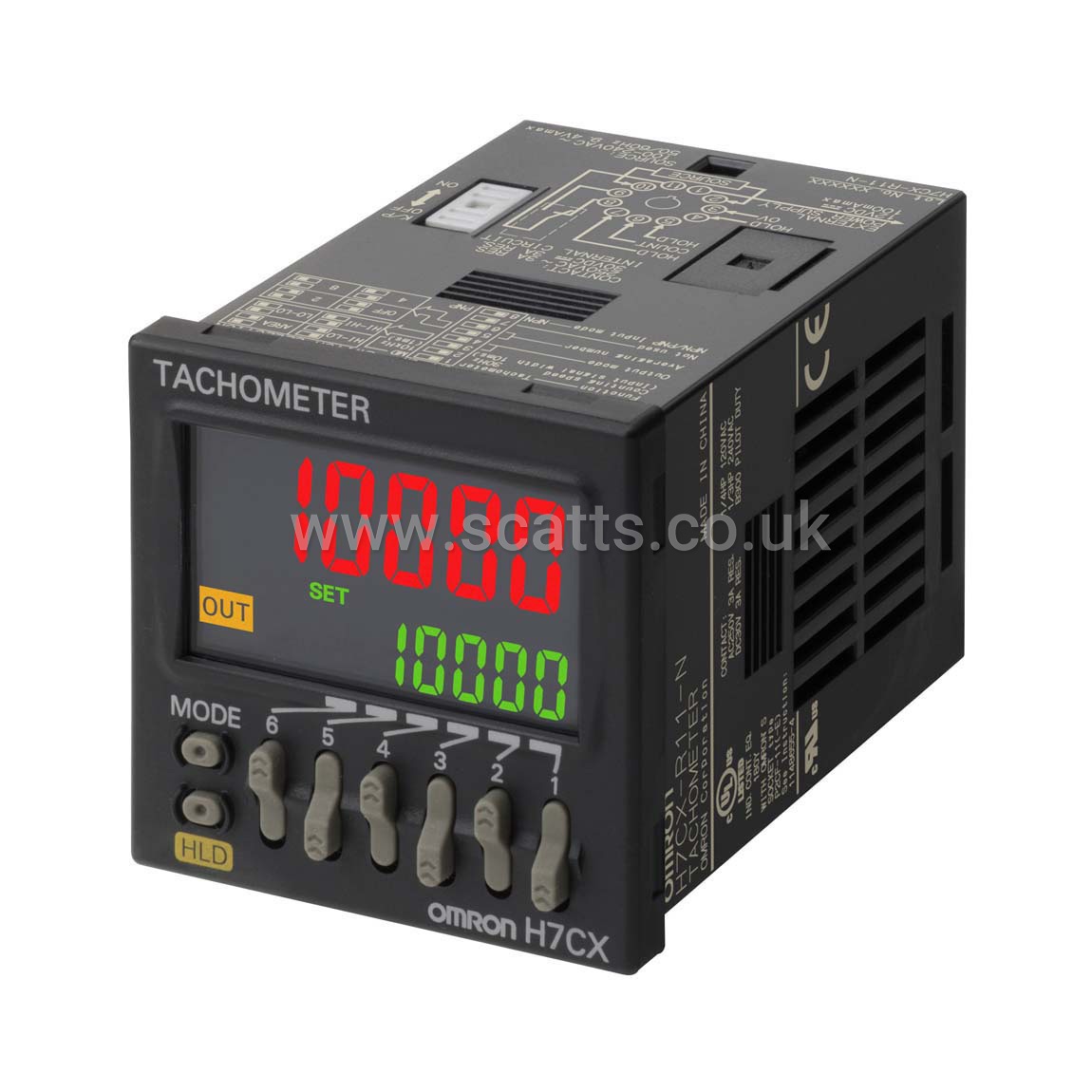 H7CX-R11WD1-N | OMRON | 668612 | TACHO. 6DIGIT (RELAY) 24ACDC