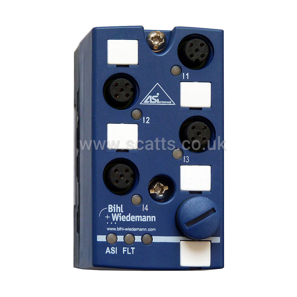 BWU2552 | BIHL & WIEDEMANN | 4DI IP67 M12 AS-I MODULE