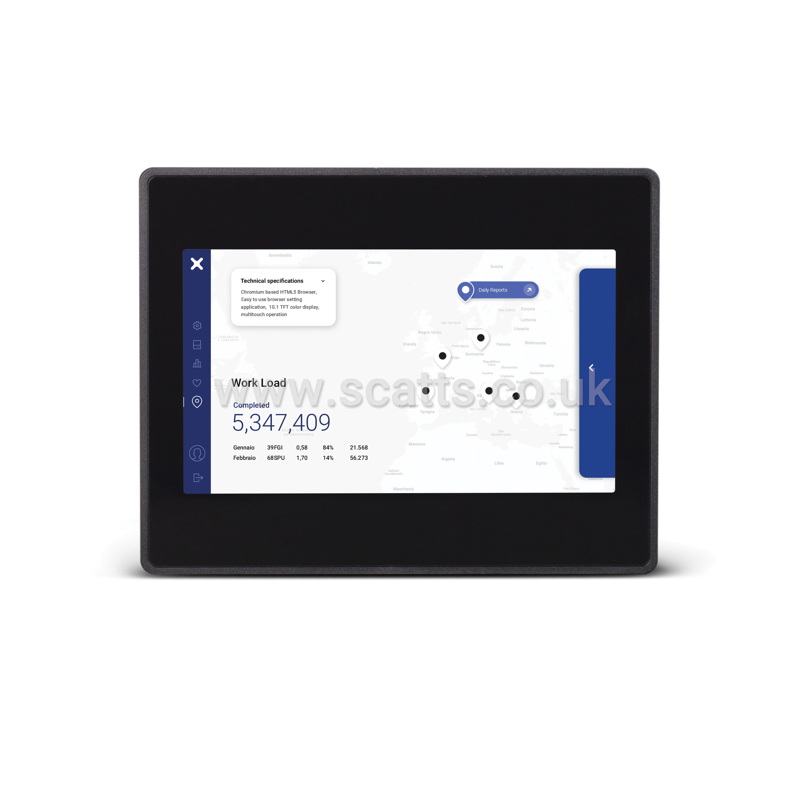 ESMART-07M | EXOR INTERNATIONAL | +ESMA07M-U301 | ESMART SERIES, HMI ...