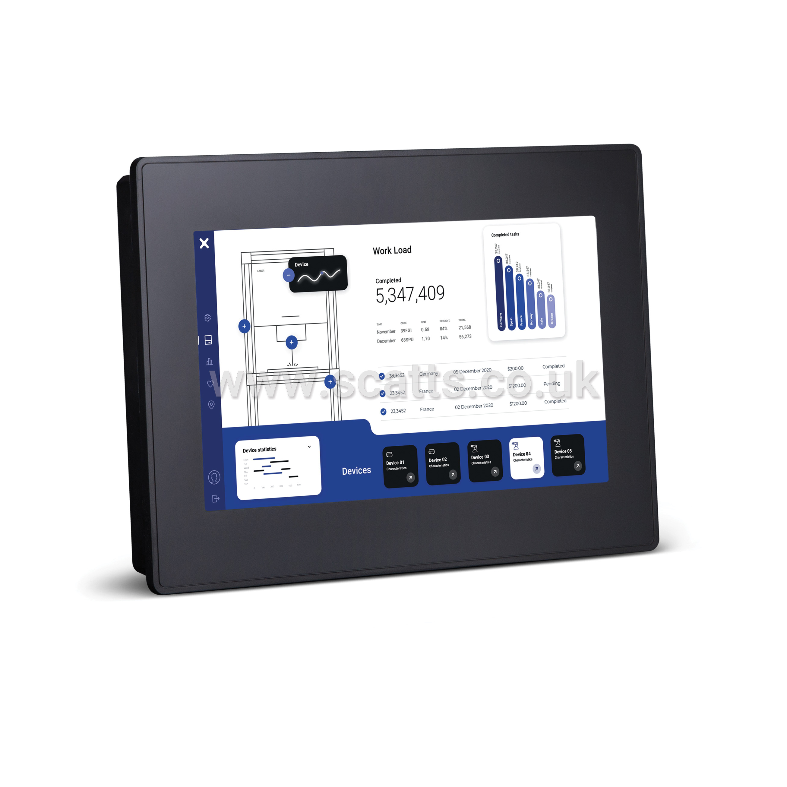ESMART-10 | EXOR INTERNATIONAL | +ESMA10-U301 | ESMART SERIES, HMI ...