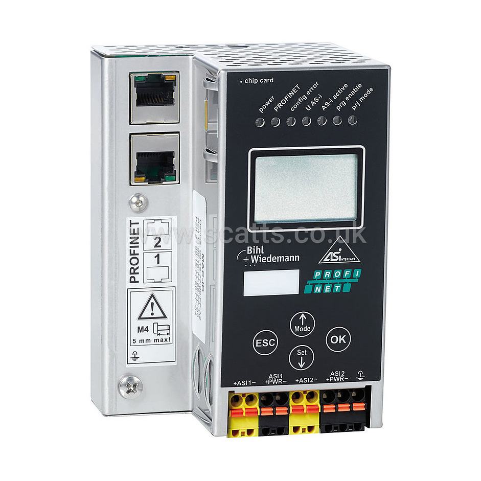 BWU3122 | BIHL & WIEDEMANN | PROFINET G/WAY DUAL MASTER