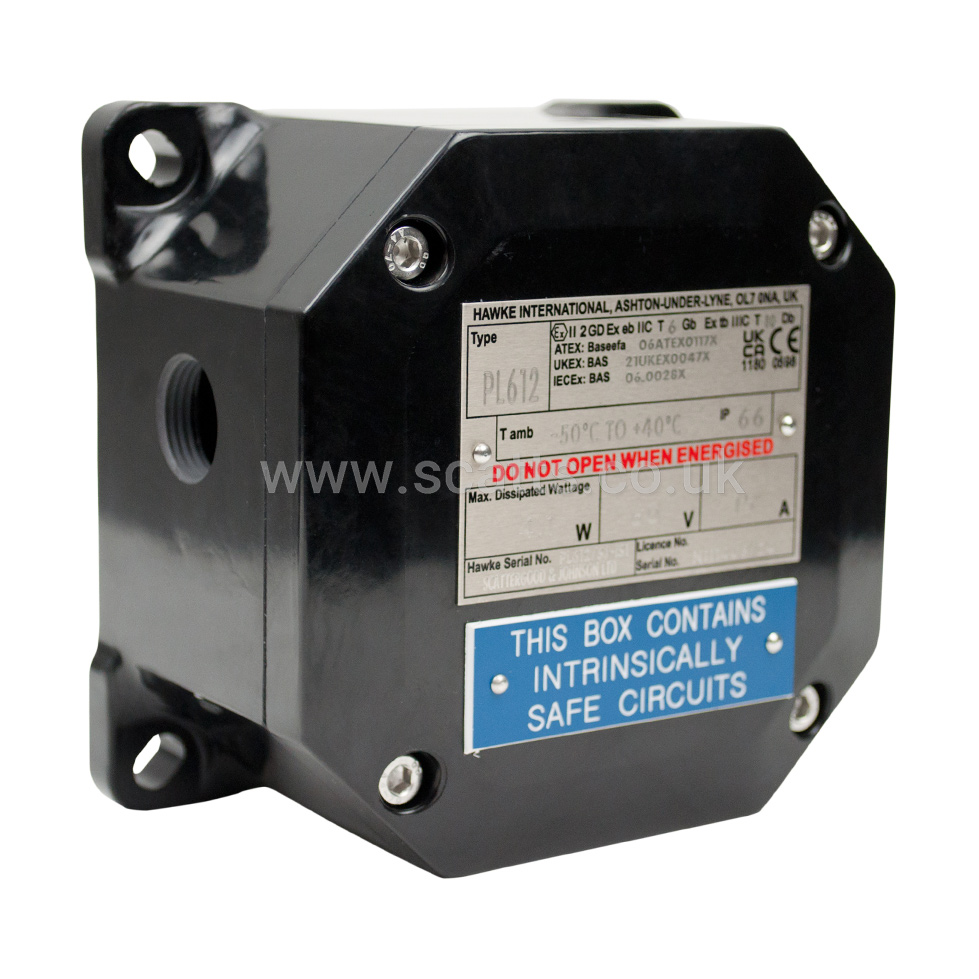 PL612/SJ-IS1 | HAWKE | SERIES PL, PL162 EX TERMINAL BOX - 7 X UT 2.5 ...