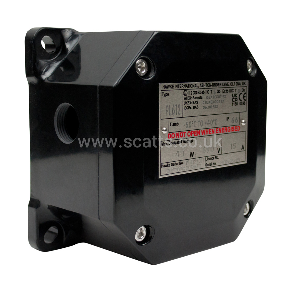 PL612/SJ1 | HAWKE | SERIES PL, PL162 EX TERMINAL BOX - 8 X UT 2.5 + 2PE ...
