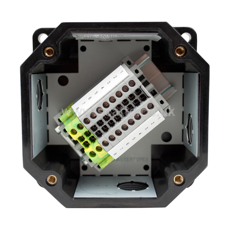 PL612/SJ1 | HAWKE | SERIES PL, PL612 EX TERMINAL BOX - 8 X UT 2.5 + 2PE ...