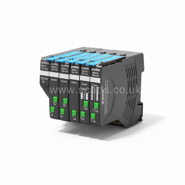 REX12-TA2-107-4/4A | E-T-A | REX12-TA2-107-DC24V-4A/4A | 2CHANNEL 4/4A 24V DC CIRCUITPROTECTOR