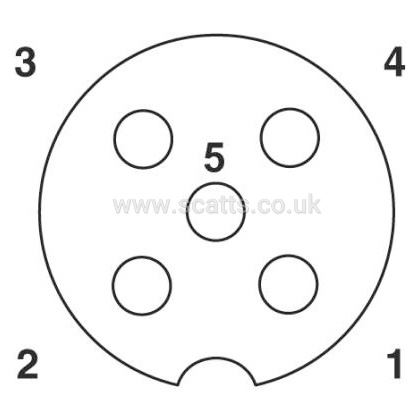 1681486 | PHOENIX CONTACT | SACC-M12FS-5CON-PG9-M | M12F-A STR. 5P SCREW CONNECTOR