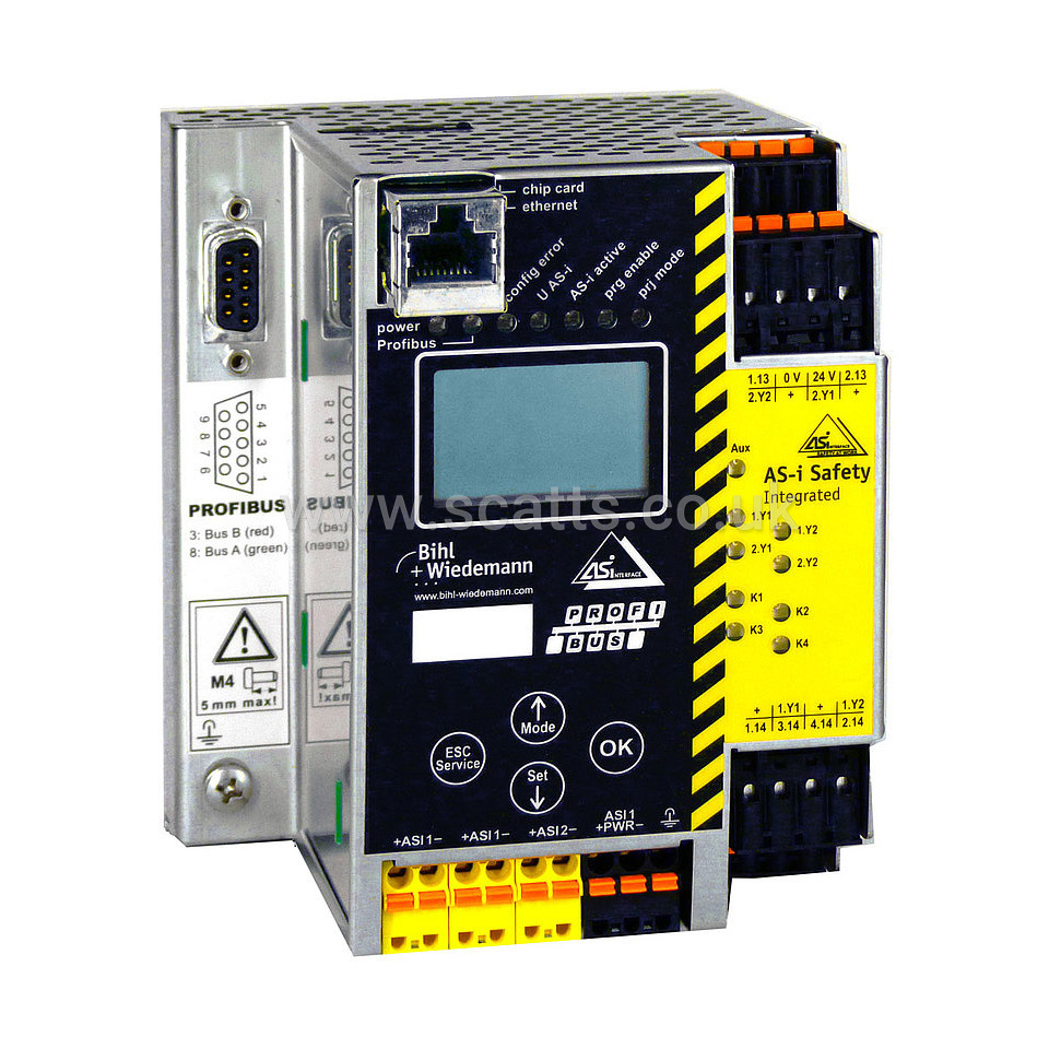 BWU2615 | BIHL & WIEDEMANN | PROFISAFE+PROFIBUS GATEWAY+SAFETY MONITOR