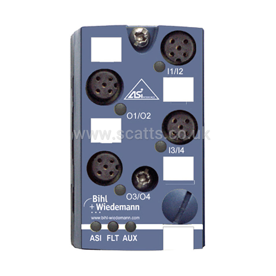BWU2487 | BIHL & WIEDEMANN | 4DI/4DO IP67 4XM12 Y CONNECT