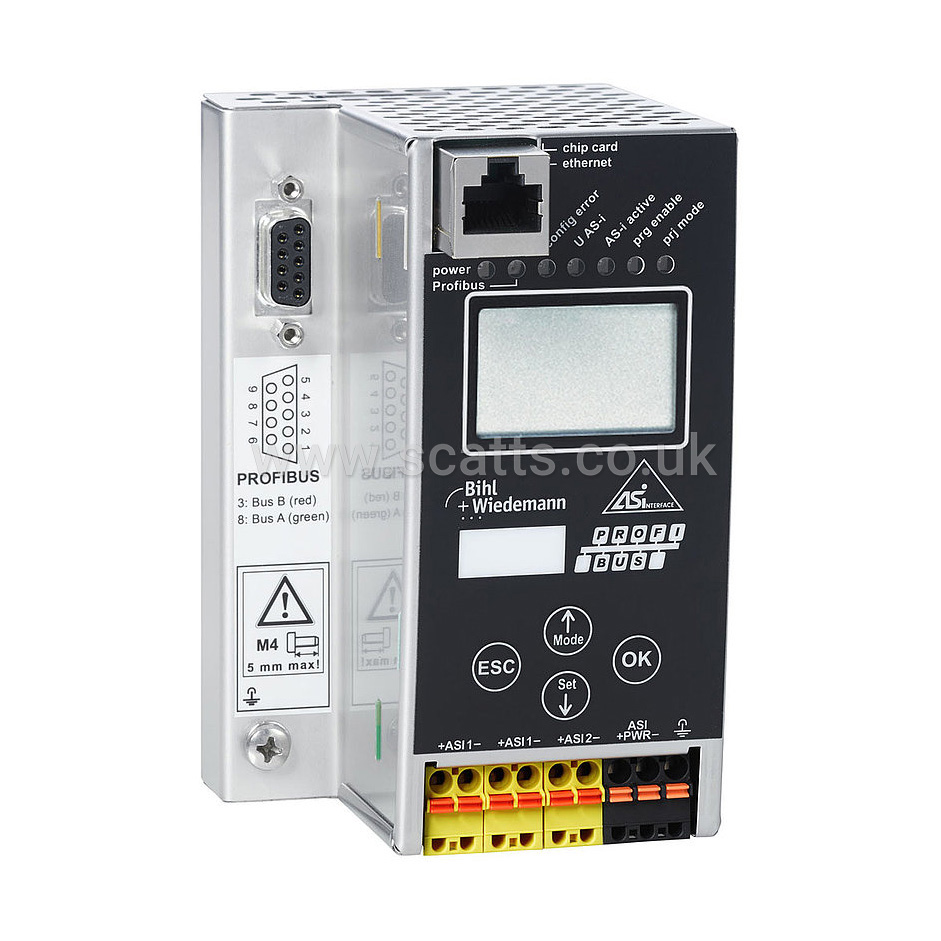 BWU2546 | BIHL & WIEDEMANN | PROFIBUS DUAL MAST.C/W E/NET