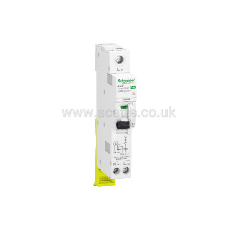 A9D56810 | SCHNEIDER MERLIN GERIN | PON 1P 10A TYPE B RCBO 30MA