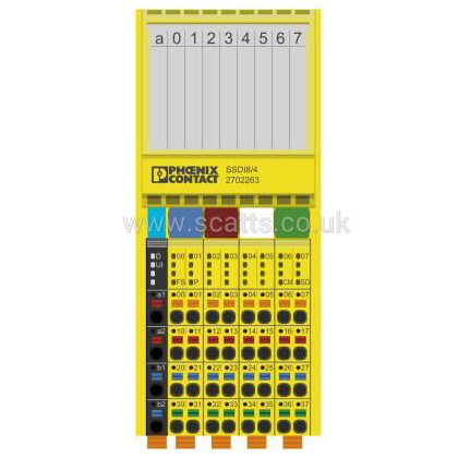 2702263 | PHOENIX CONTACT | AXL F SSDI8/4 1F | AXIOLINE-SAFETY BRIDGE SDI8