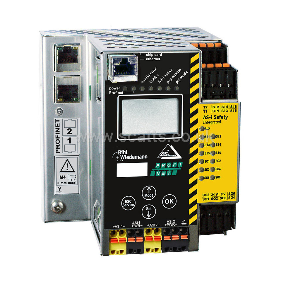 BWU3080 | BIHL & WIEDEMANN | PROFINET GATEWAY+SAFETYMONITOR