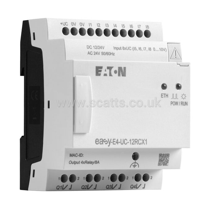 EASY-E4-UC-12RCX1 | EATON MOELLER ELECTRIC | 197212 | EASYE4 (BLANK ...