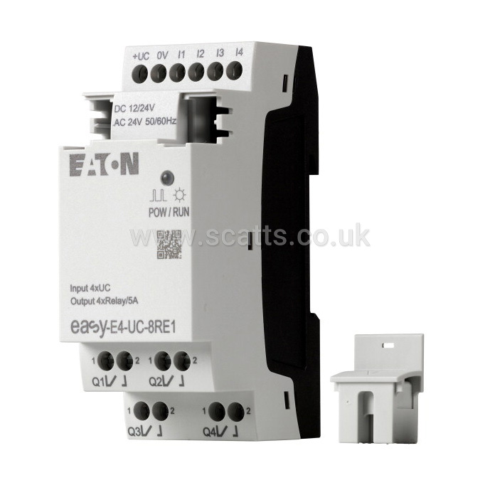 EASY-E4-UC-8RE1 | EATON MOELLER ELECTRIC | 197217 | E4 EXPANSION 24V AC ...