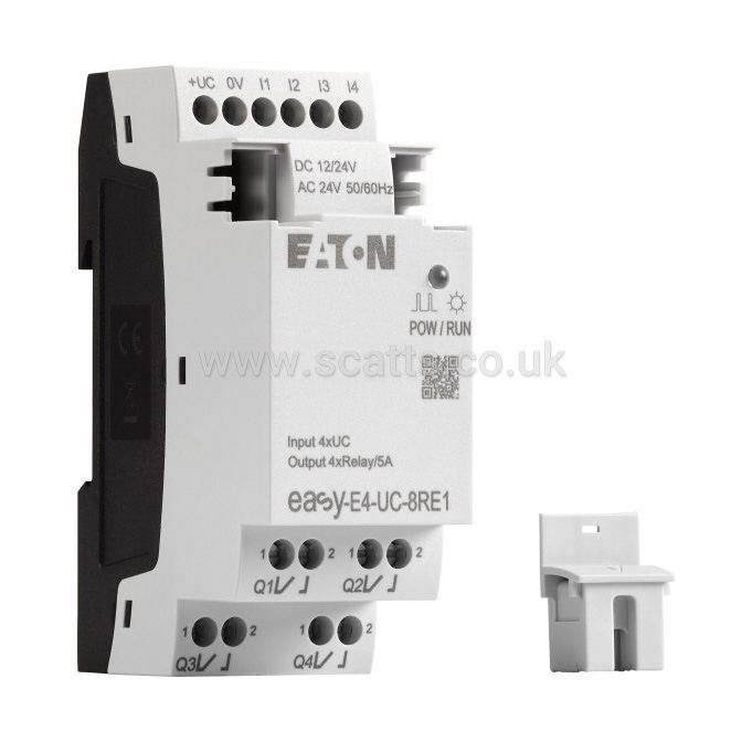 EASY-E4-UC-8RE1 | EATON MOELLER ELECTRIC | 197217 | E4 EXPANSION 24V AC ...